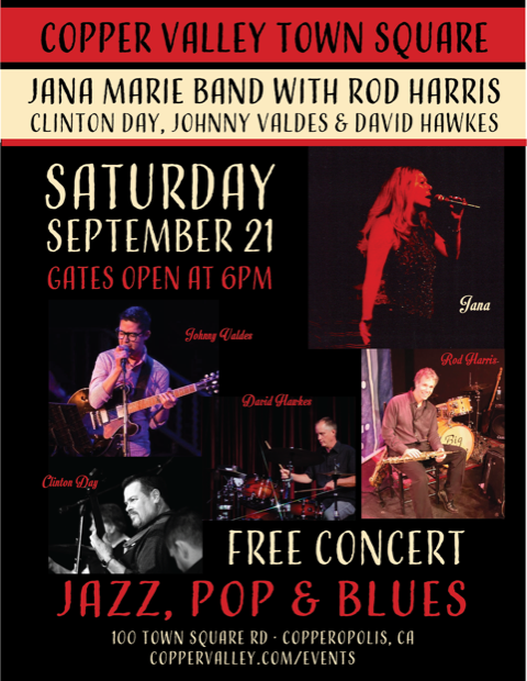 Jana Marie Ft. Rod Harris – FREE CONCERT